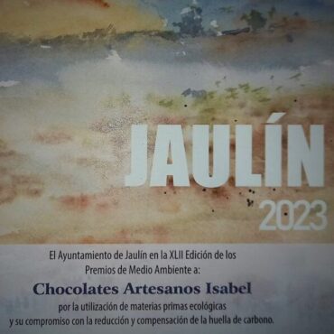 jaulín cartel crop - Chocolates Artesanos Isabel